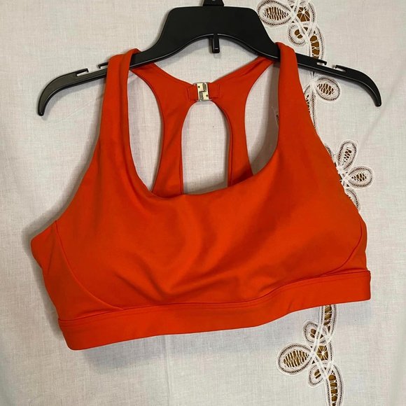 Athleta | Intimates & Sleepwear | Size Xl Orange Coral Athletica Sports ...
